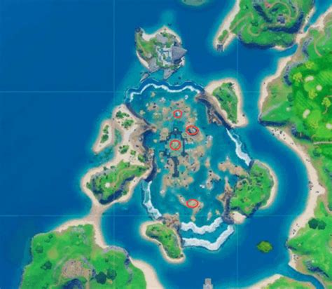 Fortnite Coral Castle Ring Locations Where To Find All Floating Rings