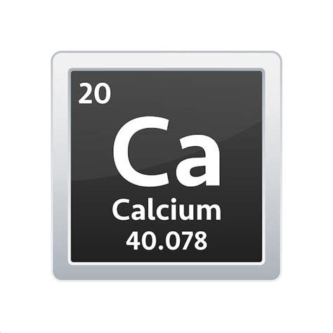 Calcio Tabla Periodica