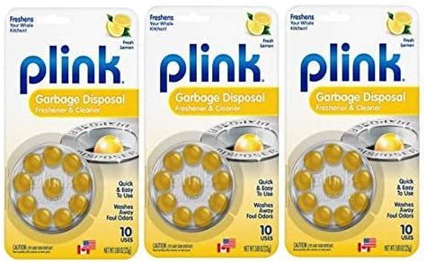 Plink Garbage Disposal Cleaner And Deodorizer Plink Garbage Disposal Cleaner And Deodorizer