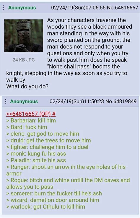 solving problems in a nutshell r dndgreentext