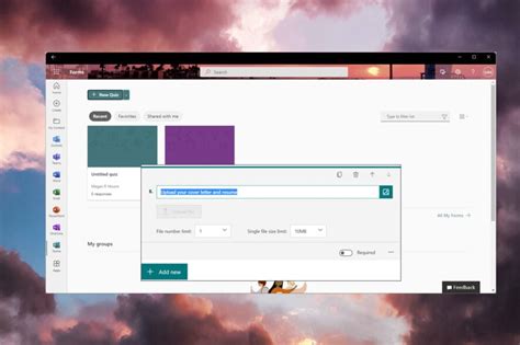 File Upload Option Not Visible In Microsoft Forms Easy Tips