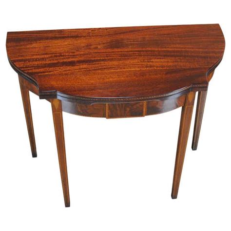 Mahogany Neoclassical Game Table For Sale At 1stdibs
