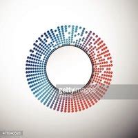 Circle Text Box Design With Colorful Dots Stock Clipart Royalty Free FreeImages