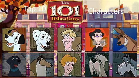 My Top 10 101 Dalmatians Characters By Jacobyel On Deviantart