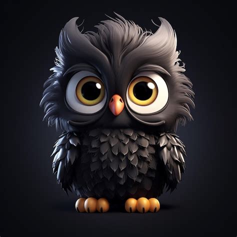 Premium Photo Cute And Chibi Owl
