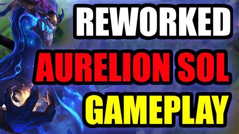 Aurelion Sol Rework Gameplay Deutsch League Of Legends Youtube