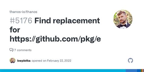 Find Replacement For Https Github Pkg Errors Issue Thanos Io Thanos GitHub