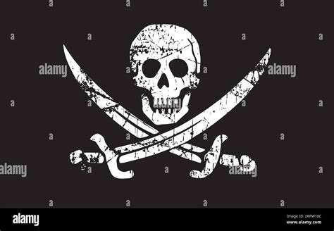 Skull And Crossed Swords Flag