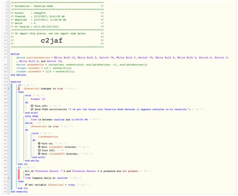 vacation global variable piston design help webcore community forum