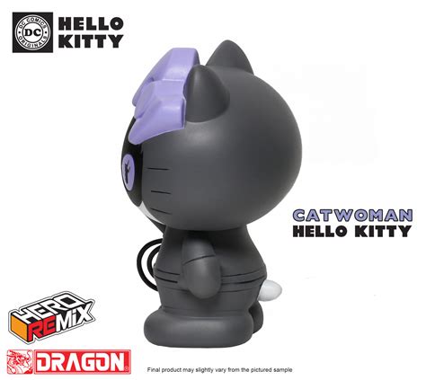 Hello Kitty X Dc Comics Cat Woman Cyber Hobby