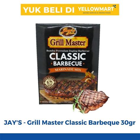 Jual Jays Grill Master Classic Barbeque Bumbu Perendam Daging Bumbu