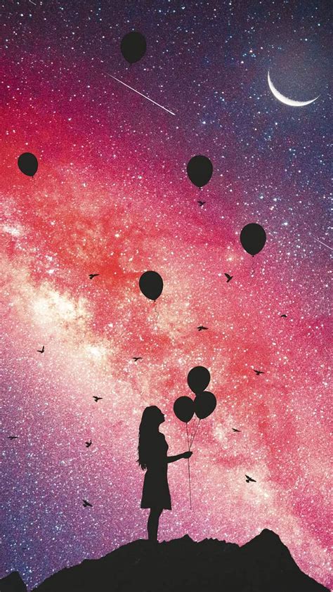 Galaxy Girl Wallpapers Wallpaper Cave