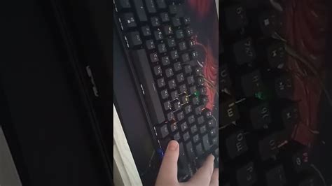 как переключить подсветку на механической клавиатуре Blazing Pro Youtube