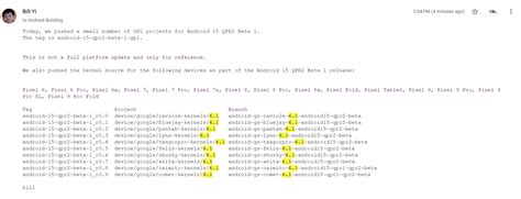 Android QPR Is Upgrading The Linux Kernel On Pixel Phones Android Authority