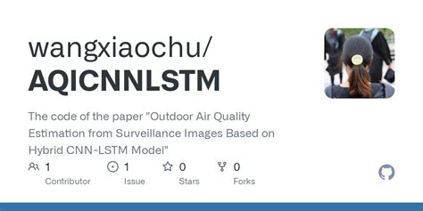 Github Wangxiaochuaqicnnlstm The Code Of The Paper Outdoor Air