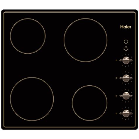 Купить Электрическая варочная панель Haier HHX-C64ATQBB, черный - цена ...