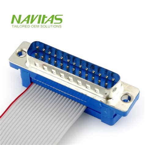 Custom DB Pin To Pin Mm Socket IDC To D Sub Pin Male Alibaba