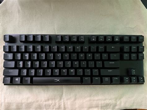 Hyperx Alloy Fps Pro Tkl Cherry Mx Blue On Carousell