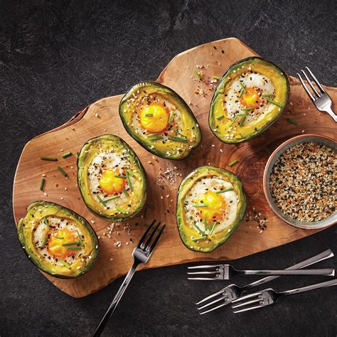 Quick Baked Avocado Eggs Recipe From H E B