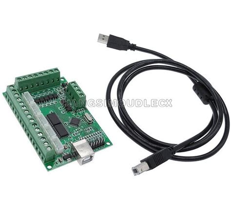 Mach3 Cnc Breakout Board Usb 100khz 5 Axis Driver Motion Controller Eur 1101 Picclick De