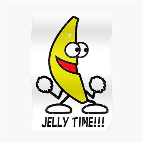 Peanut Butter Jelly Time Premium Matte Vertical Poster Sold By Jeanine