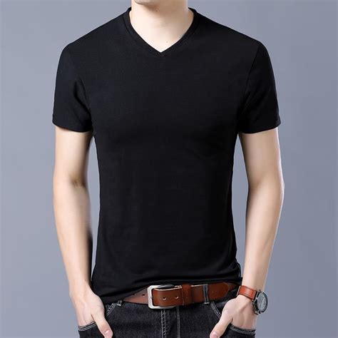 3件減15 男薄款短袖v領s 5xl 夏季男士短袖t恤夏天男裝v領素色上衣雞心領緊身短袖丅桖衫打底衫 戶外運動短t 蝦皮購物
