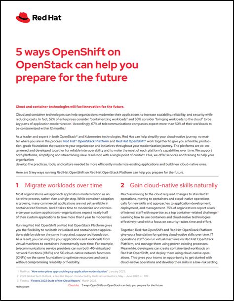 5 Ways Openshift On Openstack Can Help You Prepare For The Future