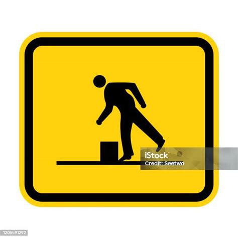 ระวังอุปสรรคสัญลักษณ์แยกบนพื้นหลังสีขาว ภาพประกอบเวกเตอร์ Eps10 ภาพประกอบสต็อก ดาวน์โหลดรูปภาพ