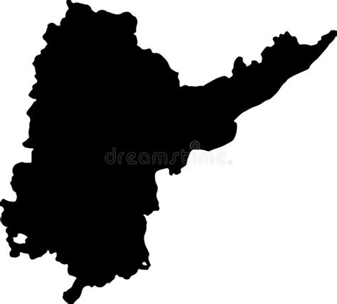 Andhra Pradesh Map Stock Illustrations 417 Andhra Pradesh Map Stock
