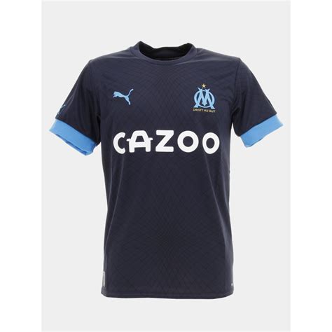 Maillot De Football OM Away Bleu Marine Homme Puma Wimod