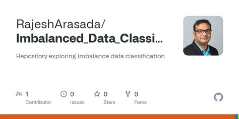 Github Rajesharasadaimbalanceddataclassification Repository