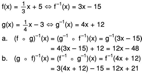 fungsi f r → r dan g r → r ditentukan oleh f x 1 3x 5 dan g x