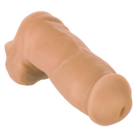 Packer Gear 5 Ultra Soft Silicone Stand To Pee Packer Tan Sex Toys
