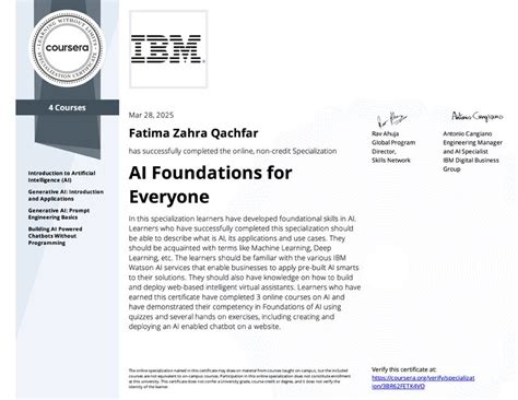 Ai Artificialintelligence Generativeai Chatbots Machinelearning Ibmcertified