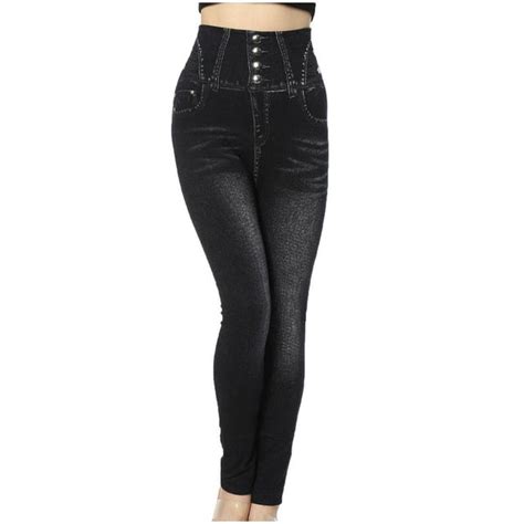 Ygbgbb Womens High Waist Butt Lifting Stretchy Denim Jeggings Pants