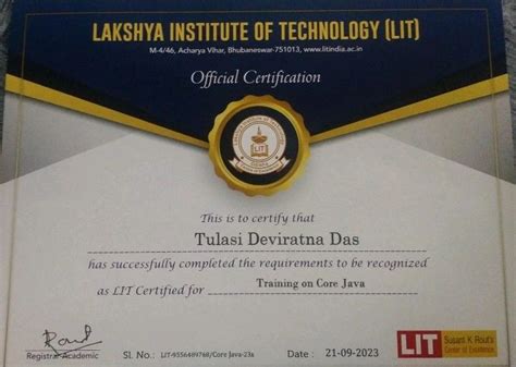 Linkedin Corejava Lit Lakshyainstituteoftechnology