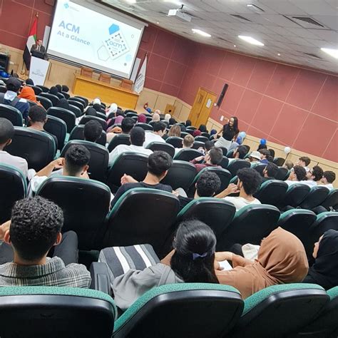 Seba Al Mokdad On Linkedin Today The University Of Sharjah Acm