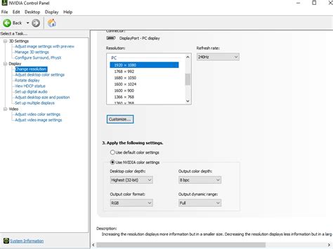 Help Nvidia Driver Stuck In Limited Rgb H Ardforum