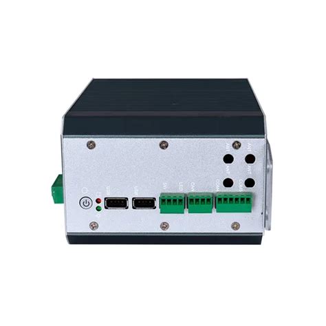 Ultra5 125u 125h Din Rail X86 Fanless Embedded Computer Case Industrial Mini Pc For Ai