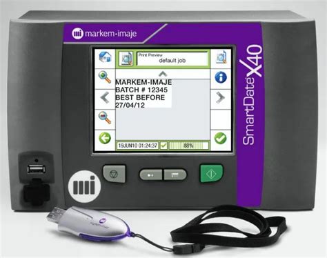 53mm Printhead Thermal Transfer Overprinter Markem Smartdate X40 Date