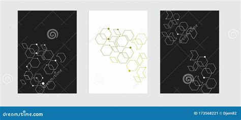abstract background consisting of set of hexagonal cells stock vector