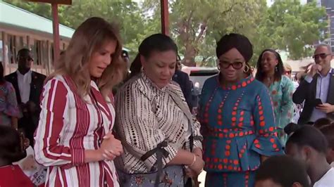 Melania Trump Starts Five Day Africa Trip In Ghana Nbc News