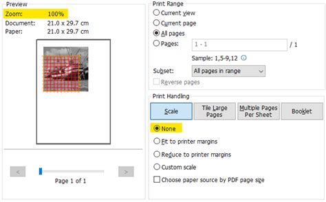 Image Processing How To Set The Width Of Grid Elements In Cm