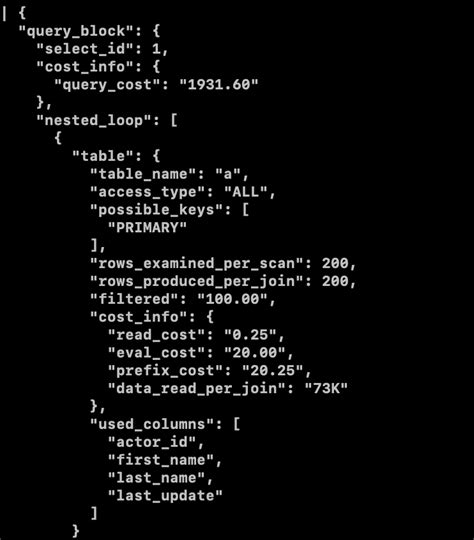 查看mysql查询计划的方法和格式 腾讯云开发者社区 腾讯云