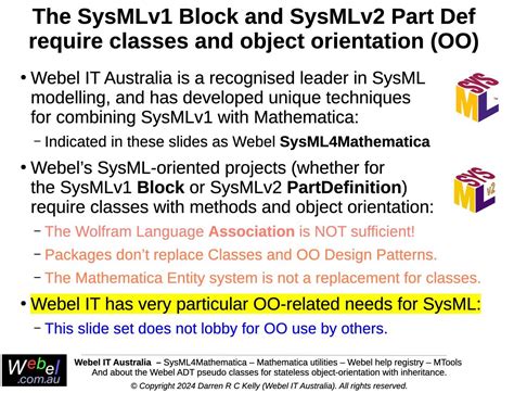 Representing The Sysmlv1 Block And Sysmlv2 Part Def In Mathematica