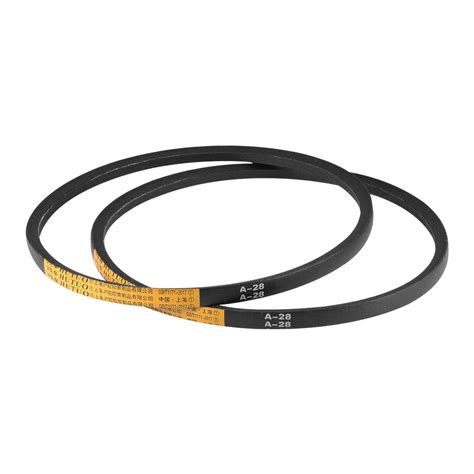 Amazon uxcell A 伝動ベルト 駆動ベルト マシントランスミッションベルト A セクション ラバー 個入り Vベルト 産業研究開発用品 通販