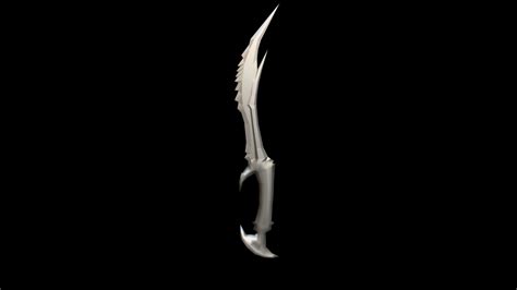 Daedric Dagger Download Free 3d Model By Necdet Yavaş Necdetyavas