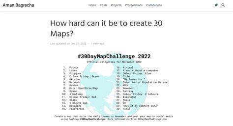 Github Amanbagrecha30daymapchallenge Maps Made During Nov22 For