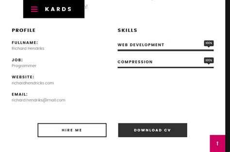 GitHub Anthonyjdella Customized Jsonresume Theme Kards I Tweaked