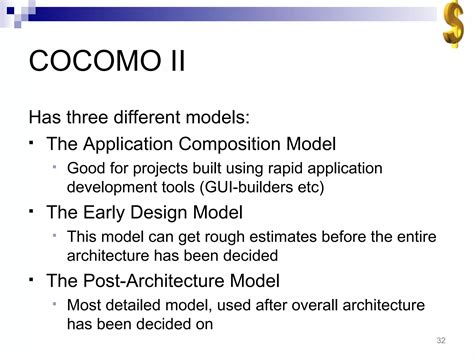 software cost estimation ppt computer software and applications computing